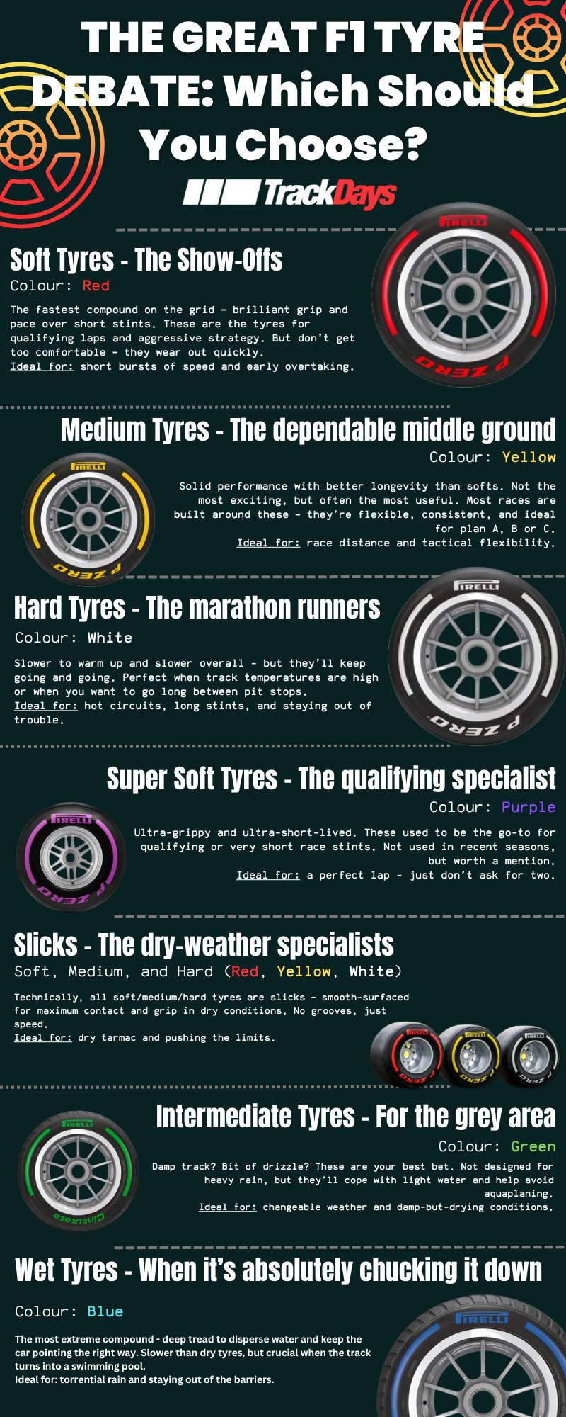 The F1 Tyre Debate: Grip, Speed and Strategy | Infographic