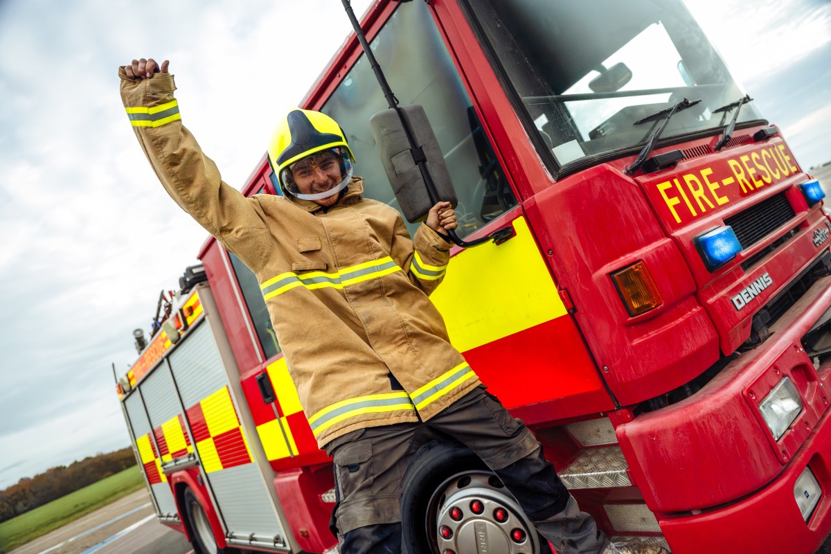 Go on a Dennis Fire Engine 'Fire Fighting' Experience in Hertfordshire