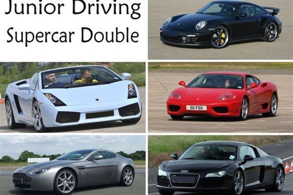 Junior Supercar Double Driving Experience at Elvington