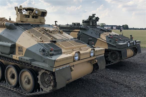 Alvis Spartan Tank Driving Experience Oxfordshire | DrivingExperience